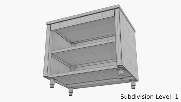 Industrial working table 3D model - TurboSquid 1463582