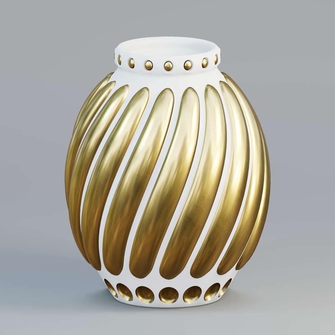 3D Vase Decor Model - TurboSquid 1684718