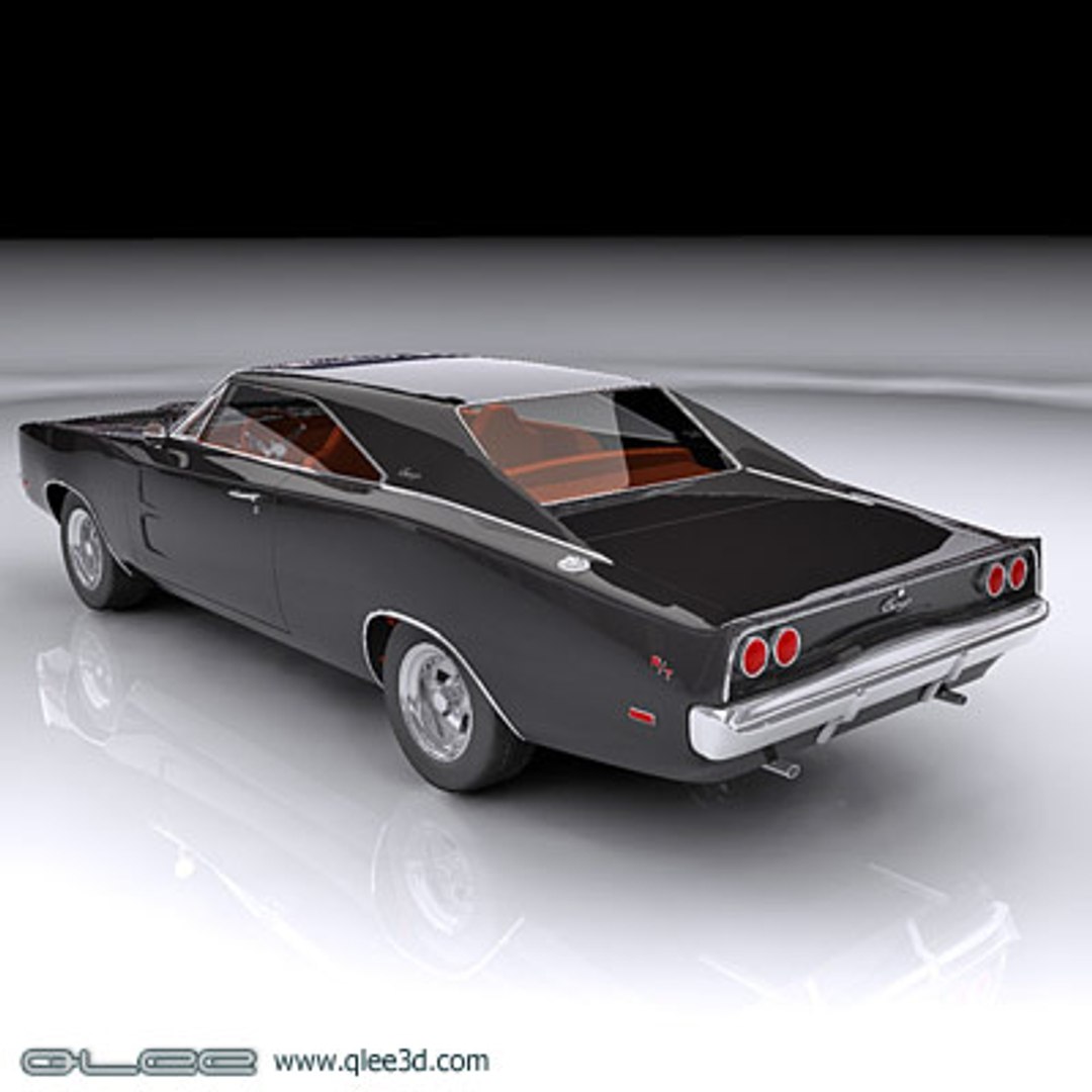 3d dodge charger r t
