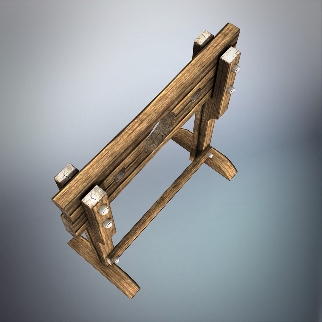 3d Medieval Stocks