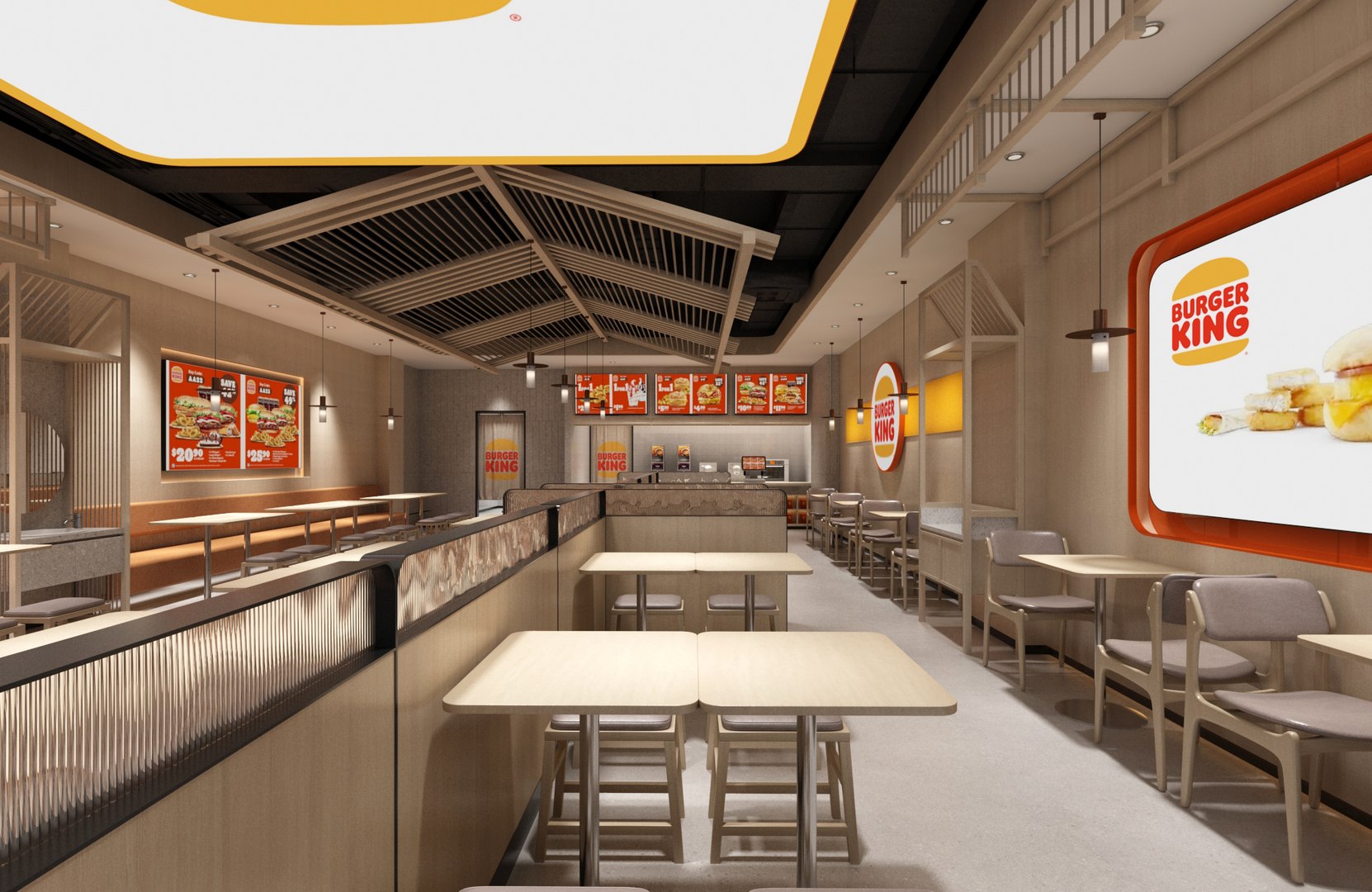 3D Fast Food Restaurant 02 Model - TurboSquid 2371622