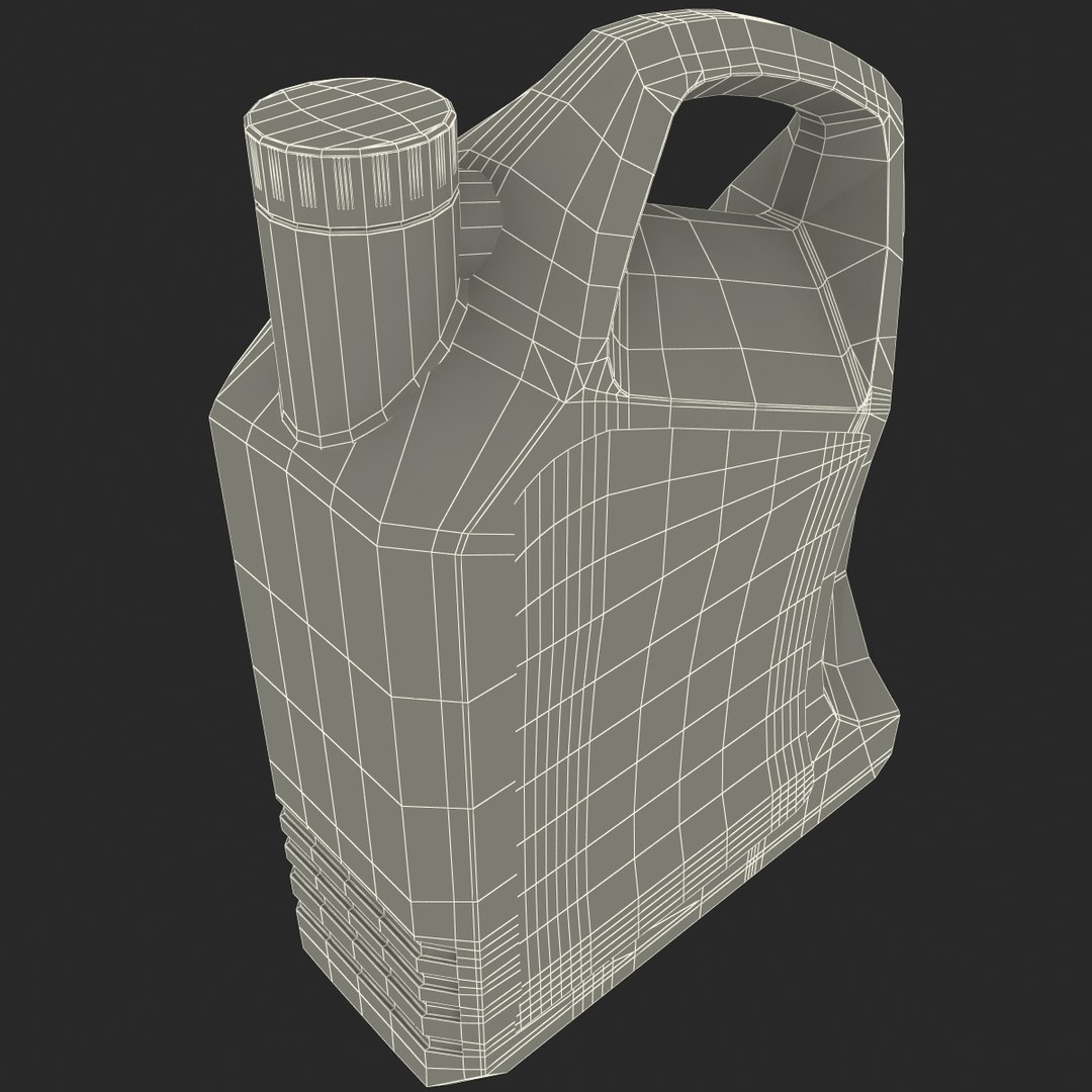 3d Model Of Vehicle Motor Oil Pennzoil