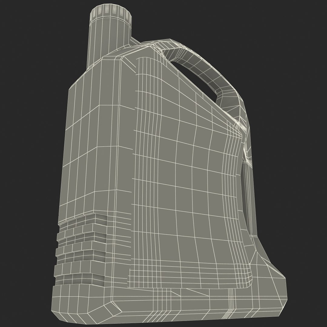 3d Model Of Vehicle Motor Oil Pennzoil