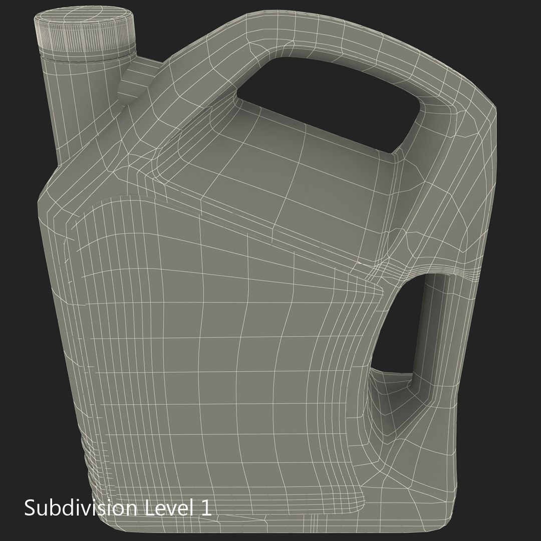 3d Model Of Vehicle Motor Oil Pennzoil