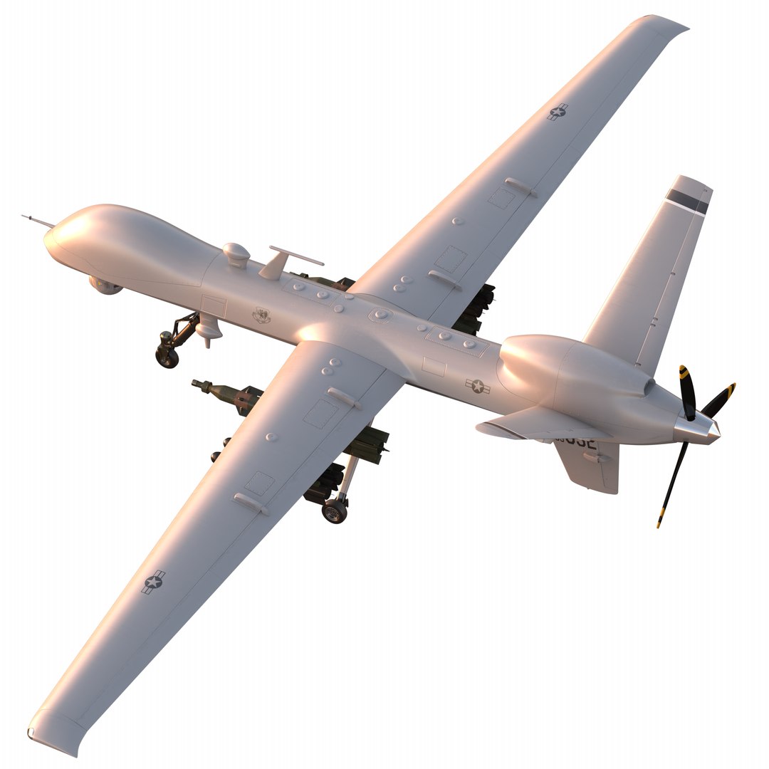 3ds Max Unmanned General Atomics