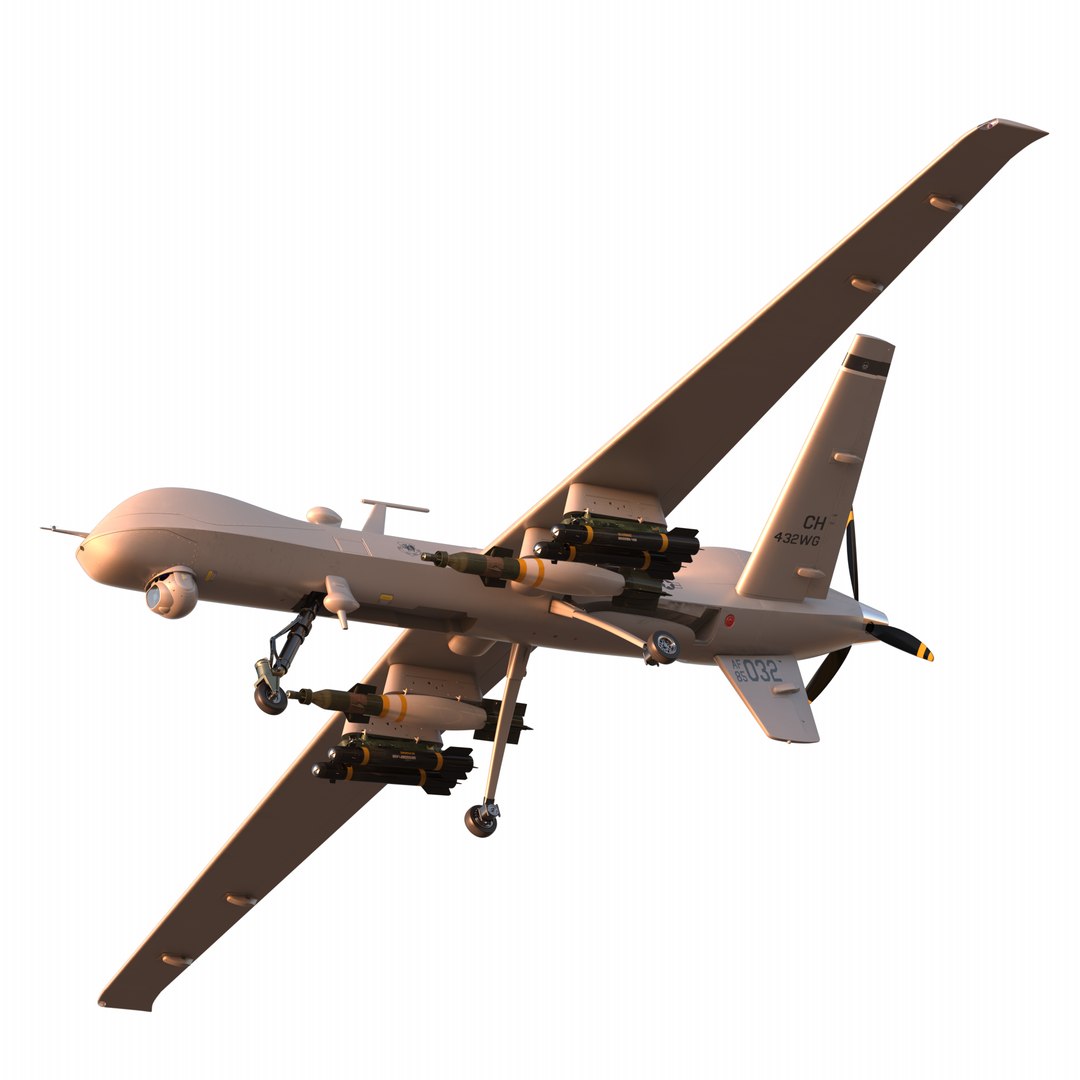 3ds Max Unmanned General Atomics