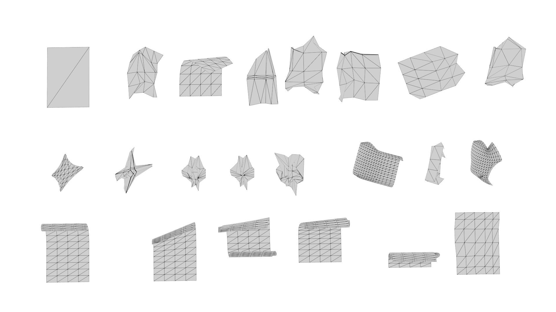 3D paper Pack - TurboSquid 1900126