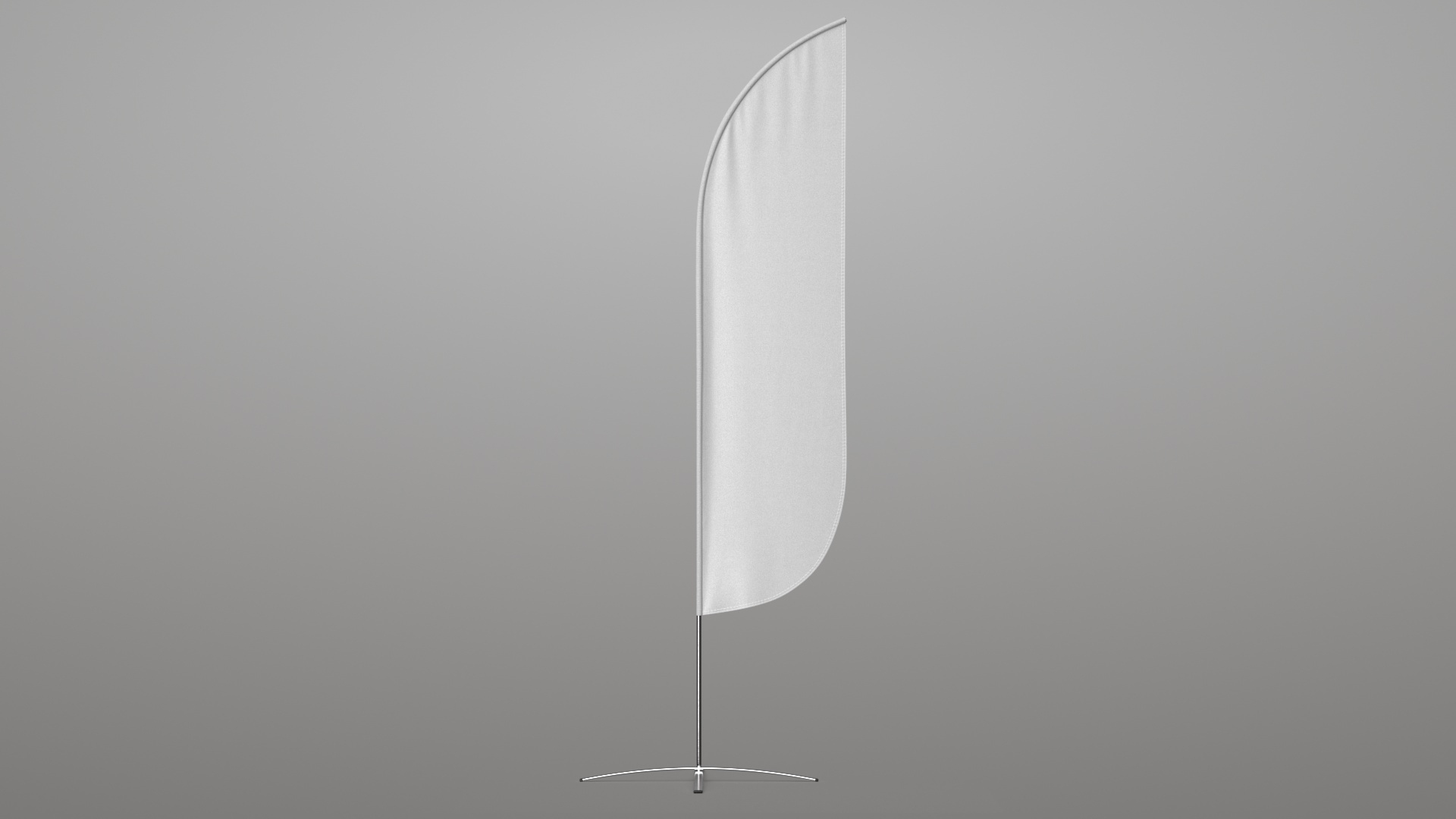 Collection Banners With Stands 5 In 1 PBR Model - TurboSquid 2193388