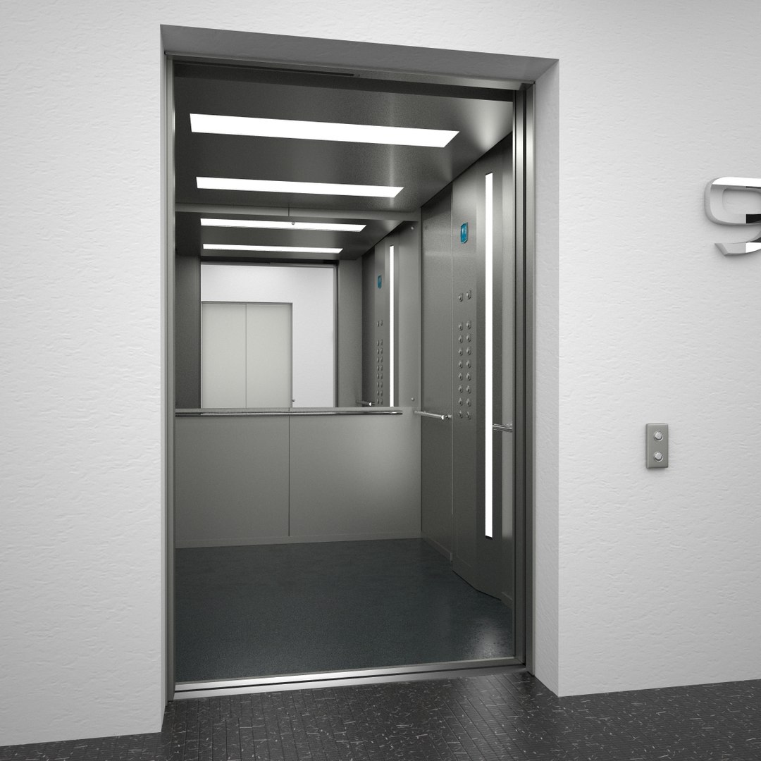 3d Otis Elevators Pack