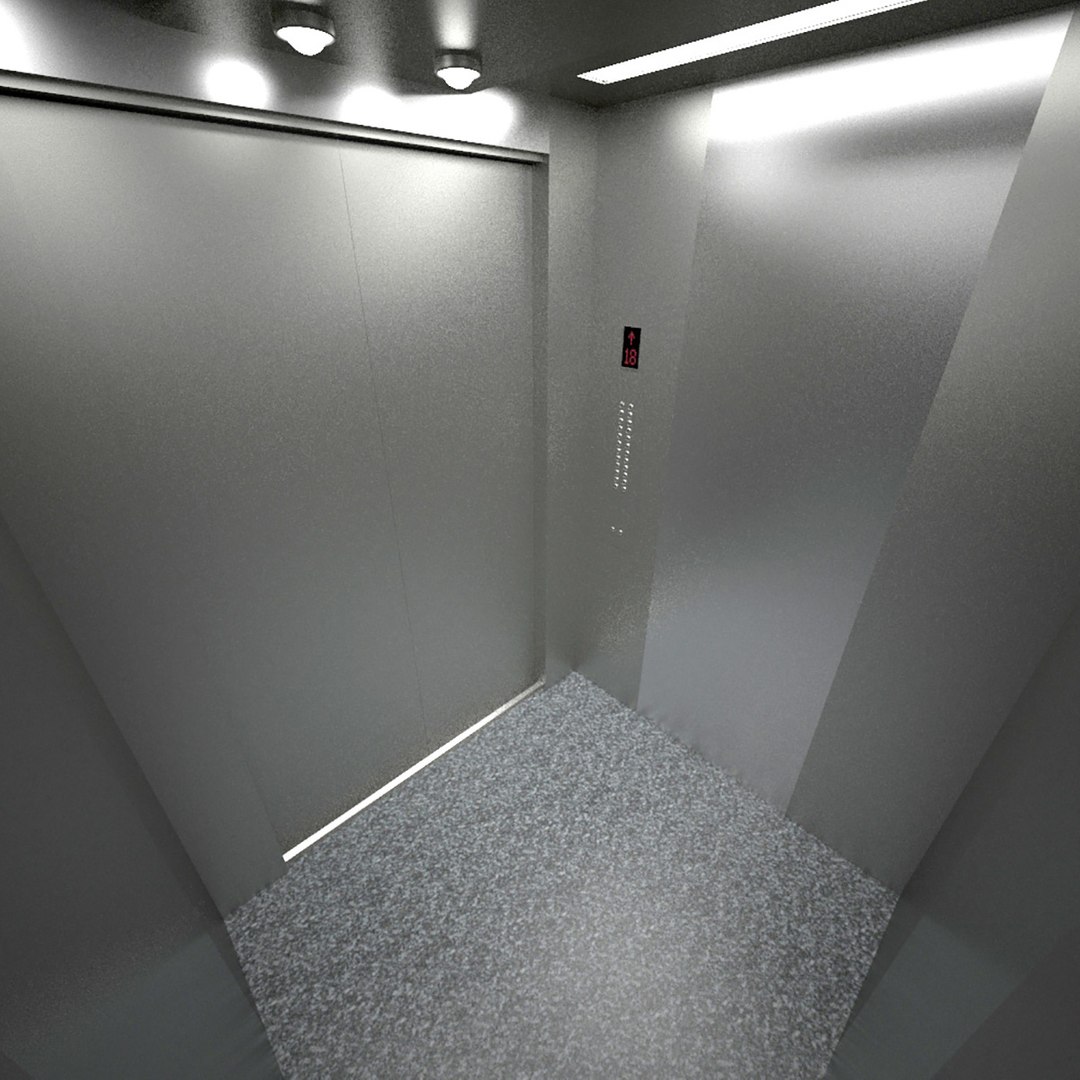 3d Otis Elevators Pack