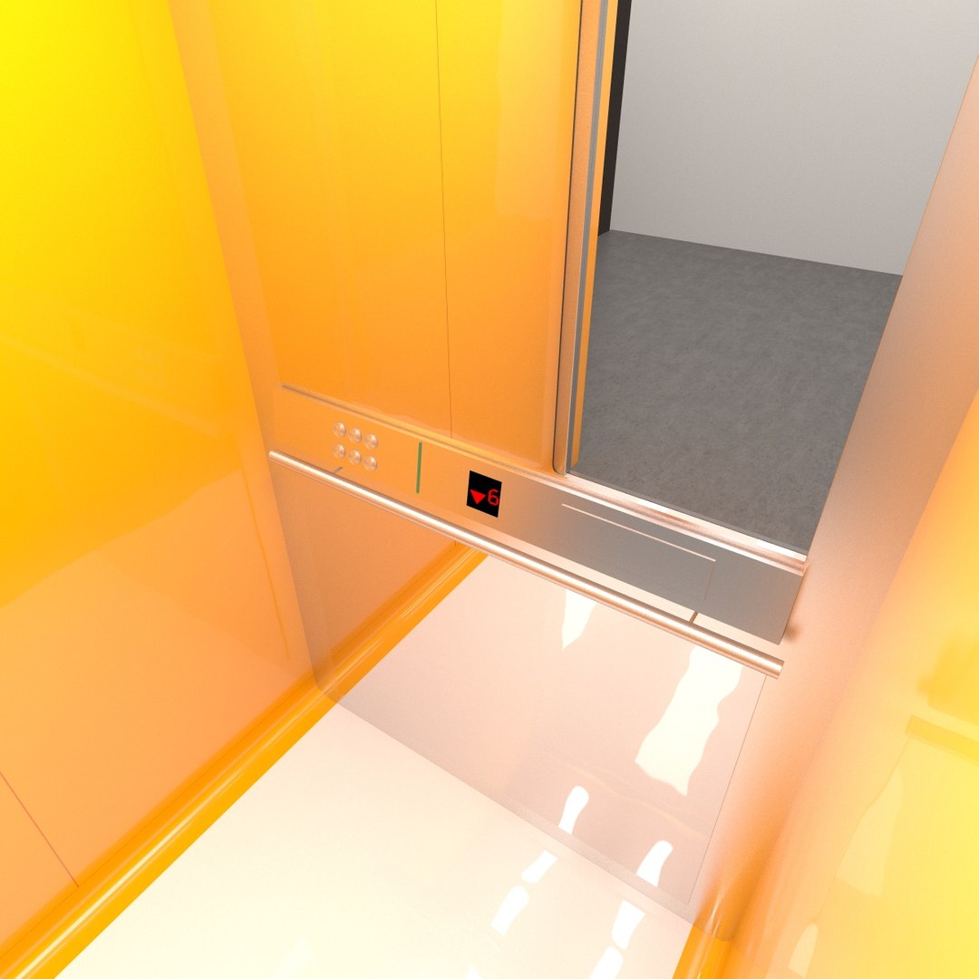 3d Otis Elevators Pack