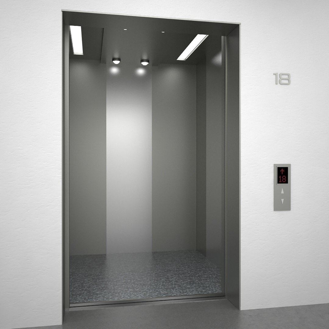 3d Otis Elevators Pack