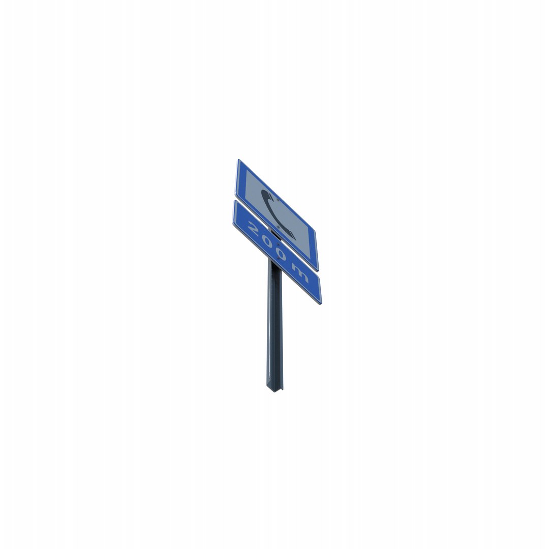 Telephone Road Sign 3D Model - TurboSquid 2108843