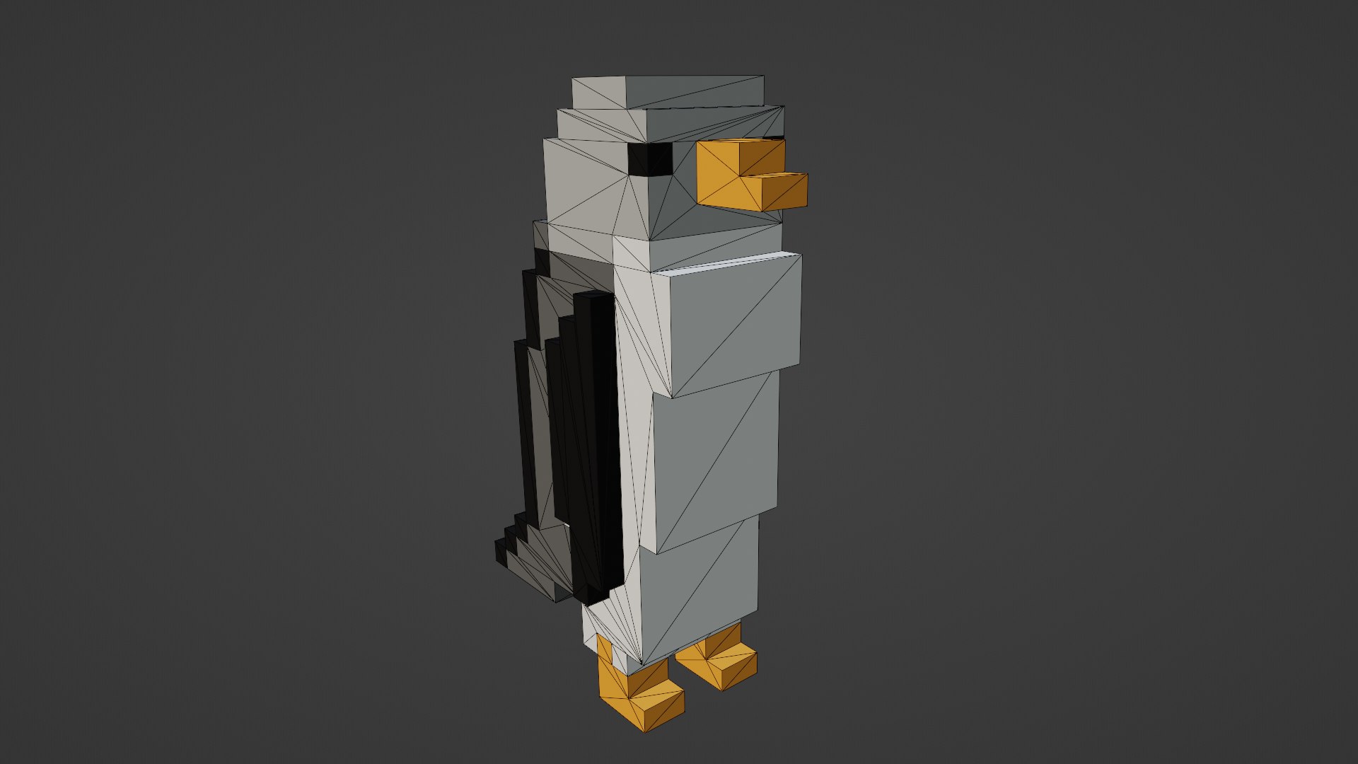 3D Voxel Penguin - TurboSquid 2055625