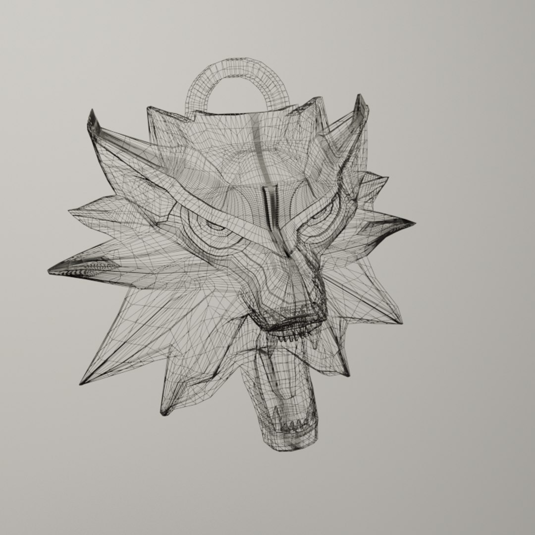 Amulet Witcher 3D Model - TurboSquid 1590506