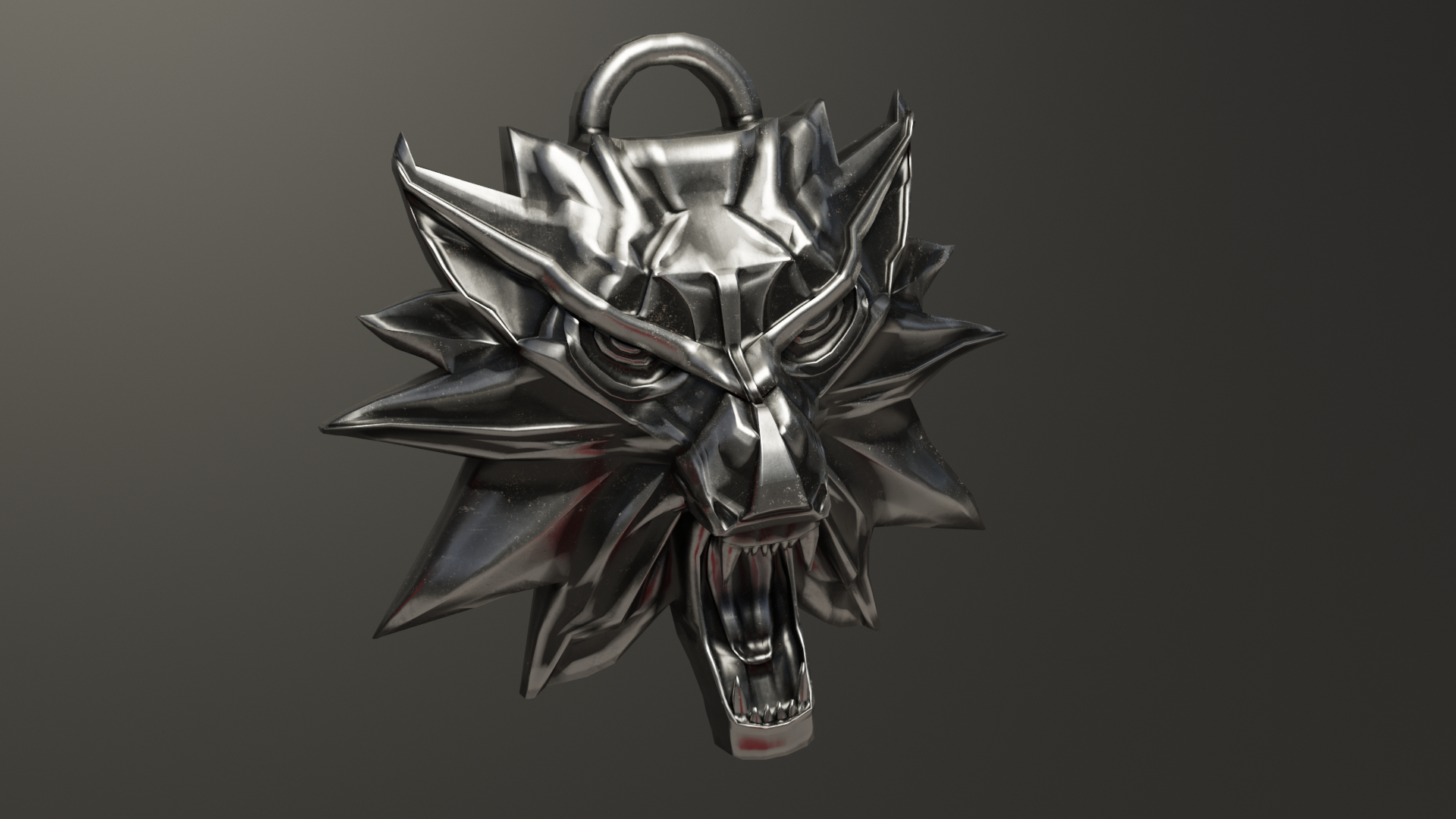 Amulet Witcher 3D Model - TurboSquid 1590506