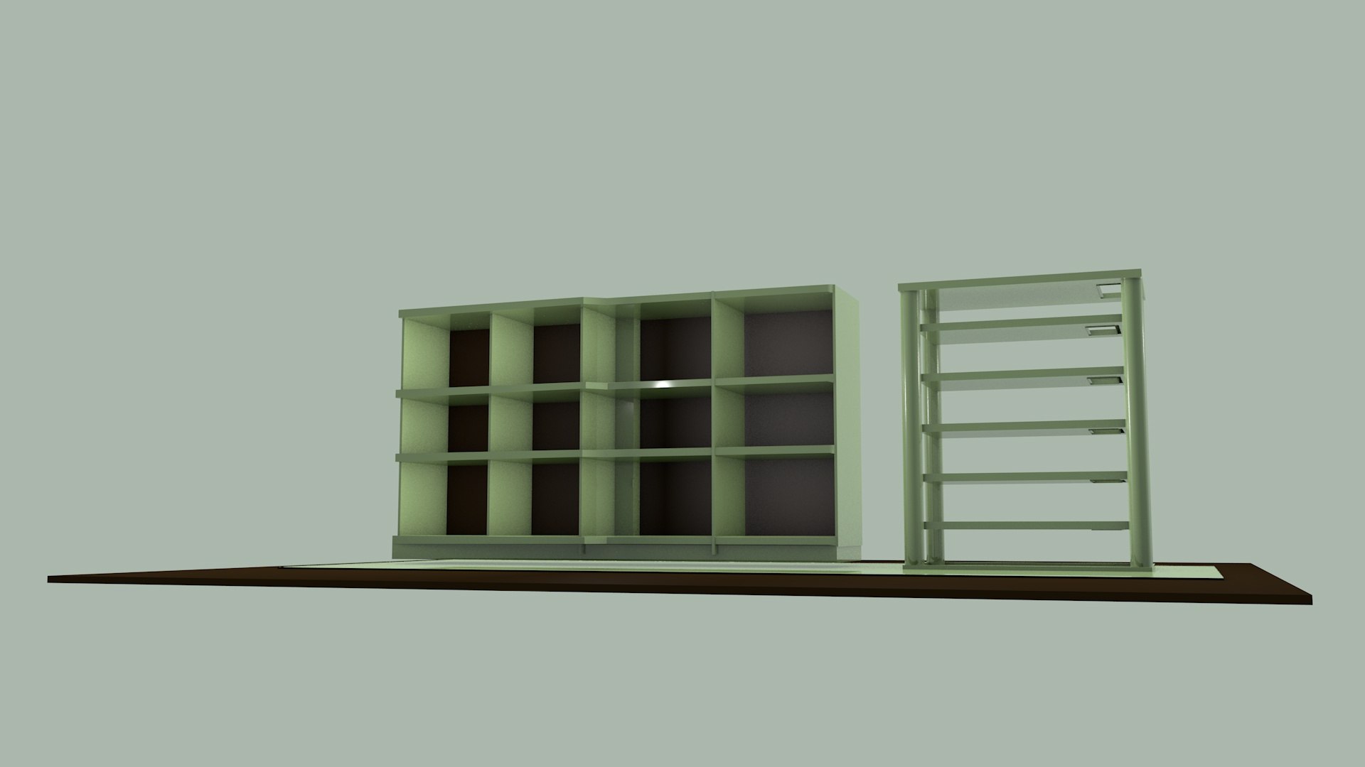 3D Super-Market Shelves Model - TurboSquid 2353332