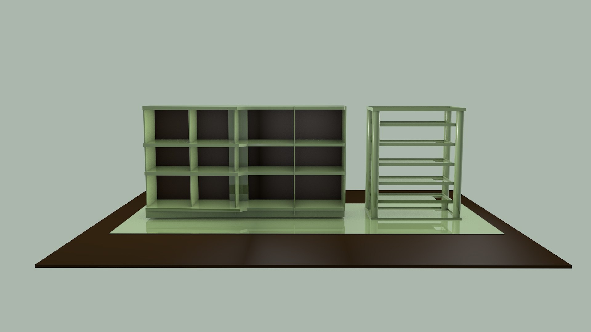 3D Super-Market Shelves Model - TurboSquid 2353332