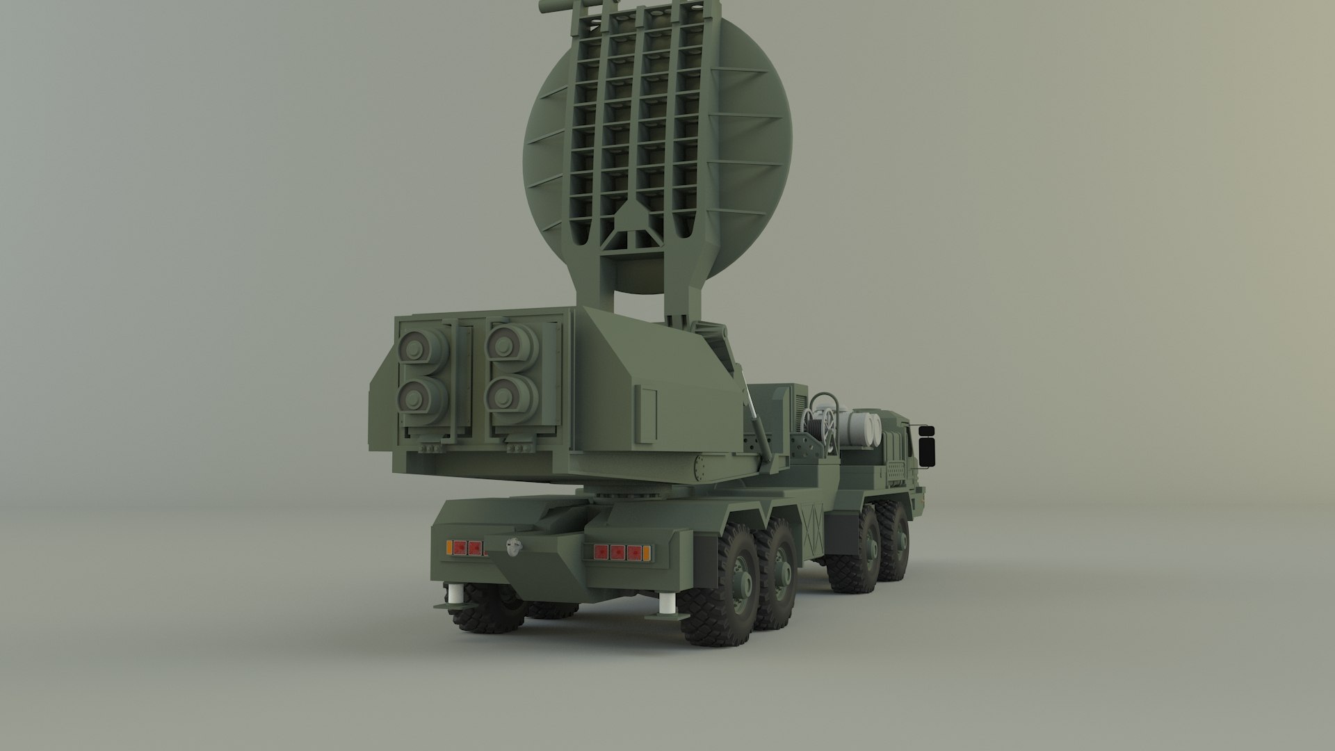 3D Krasukha 4 Electronic Warfare - TurboSquid 2352239