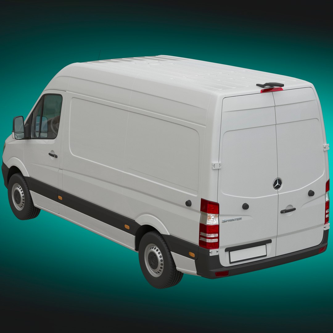 Mercedes-Benz Sprinter 2015 PanelVan L2H2 3D Model - TurboSquid 1900252