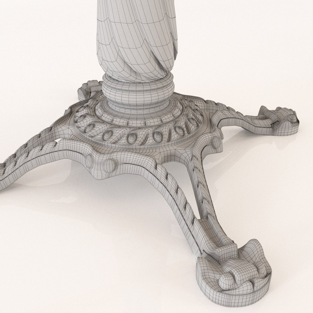 3d Pbr Table Restaurant Model