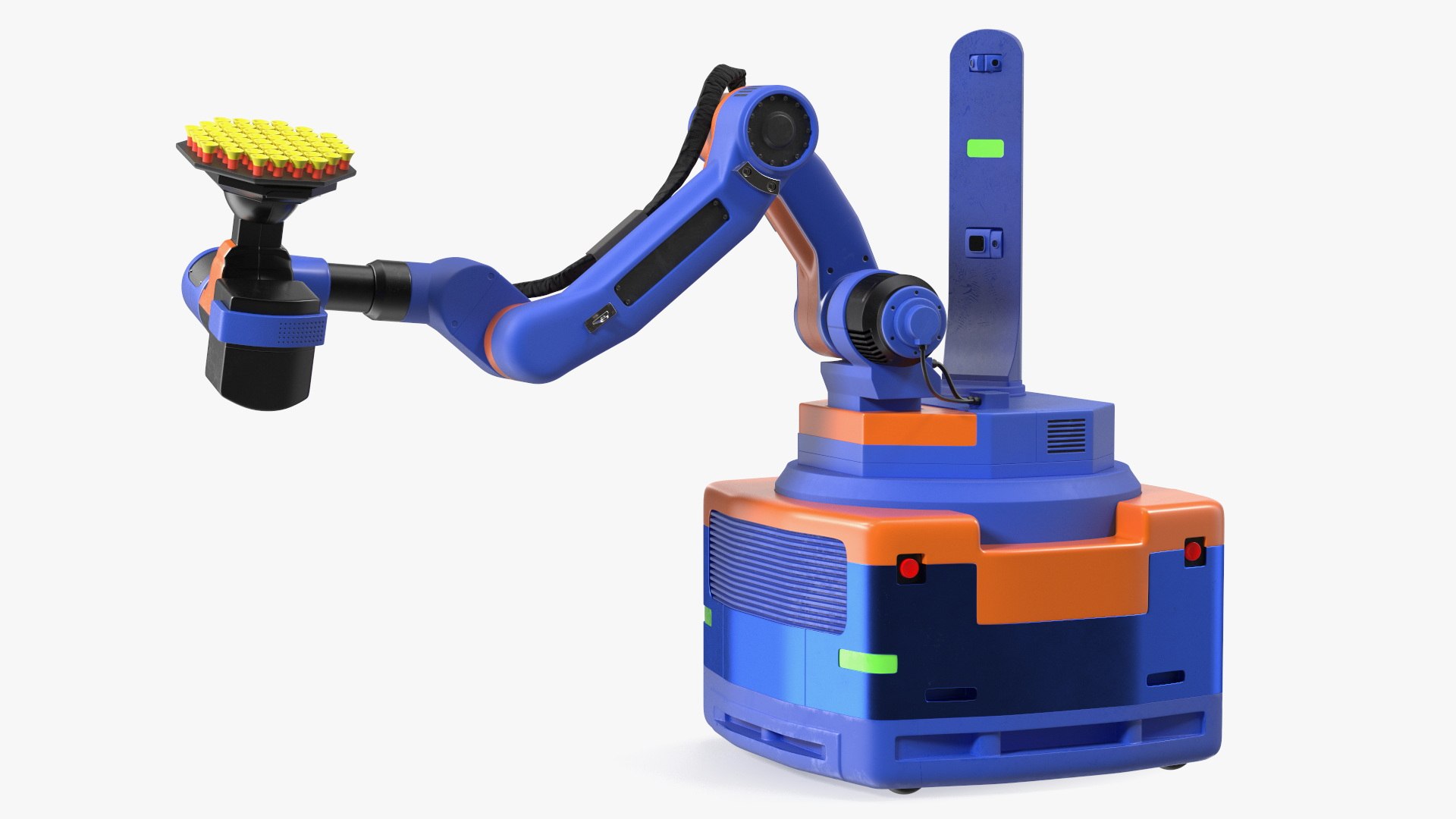 3D Warehouse Loader Robot Blue Rigged - TurboSquid 2092162