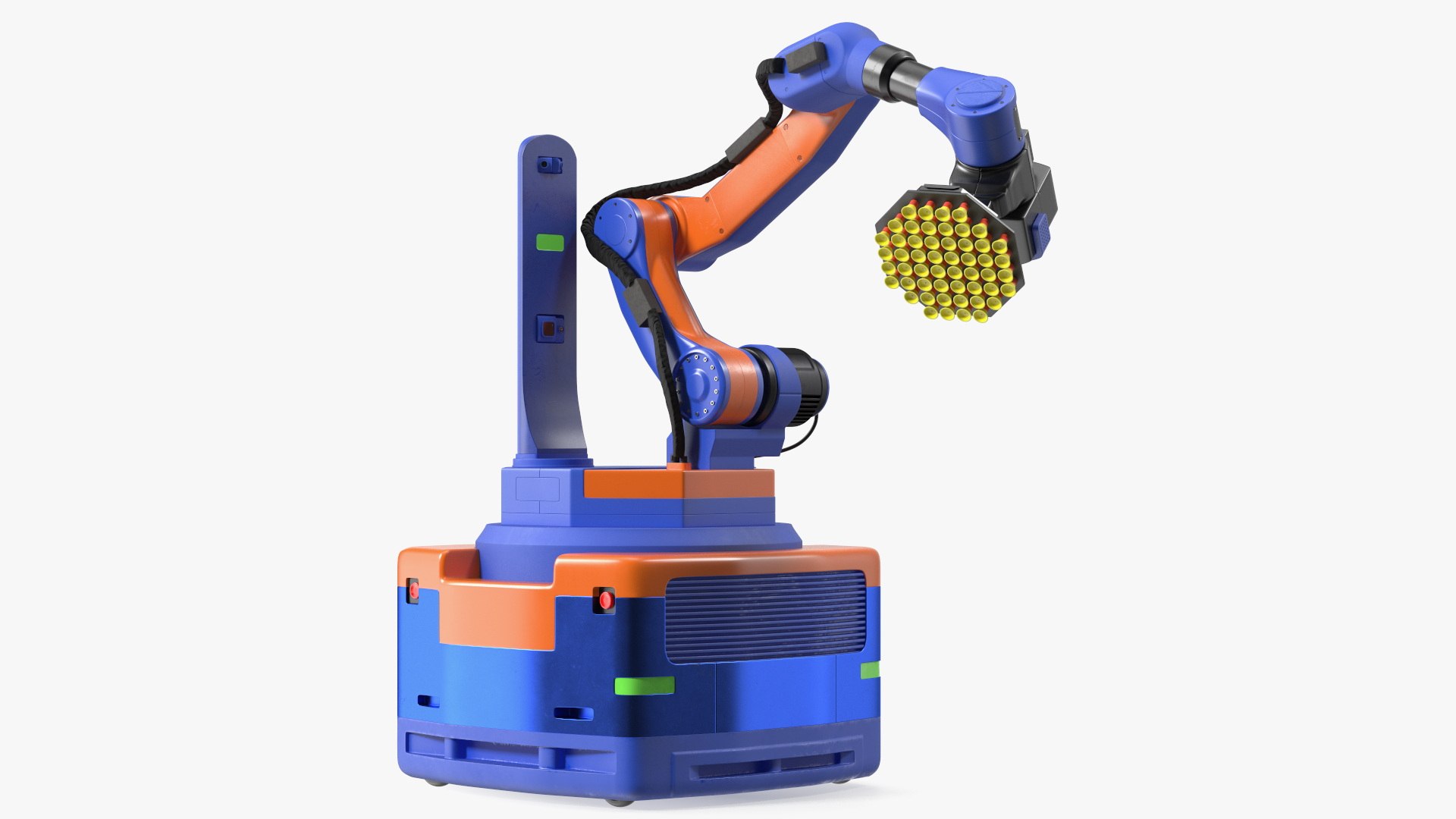 3D Warehouse Loader Robot Blue Rigged - TurboSquid 2092162