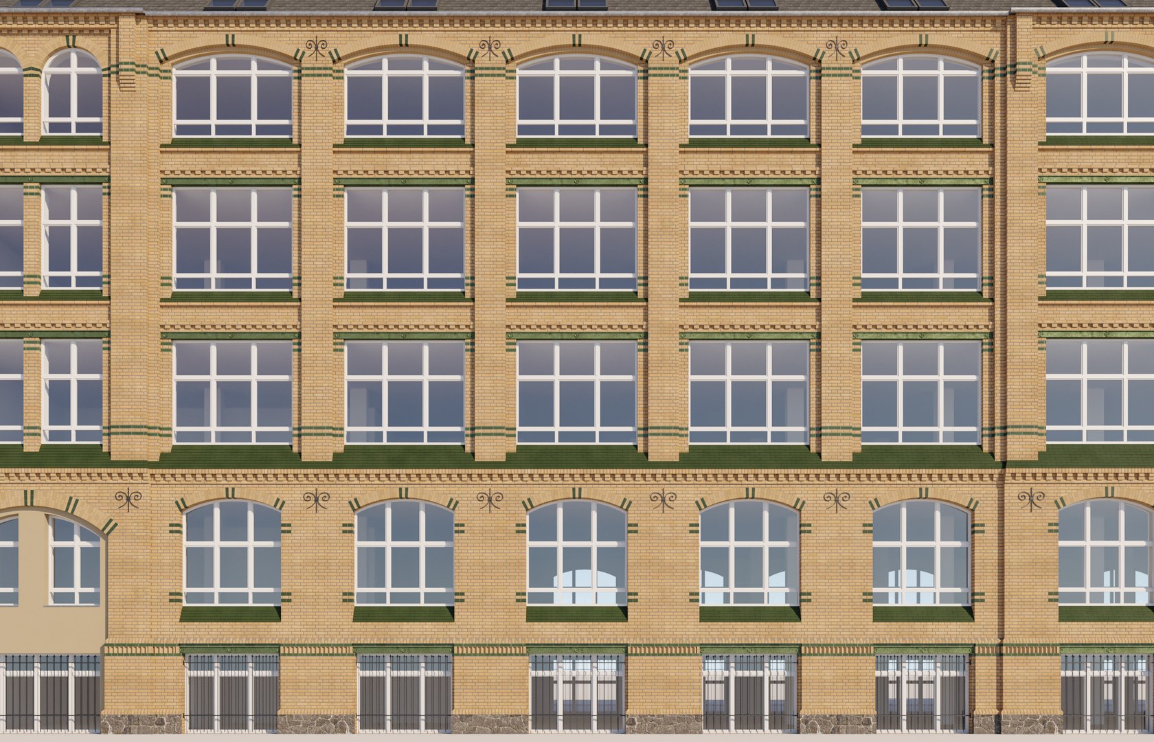 German Loft Building 3D model - TurboSquid 2173255