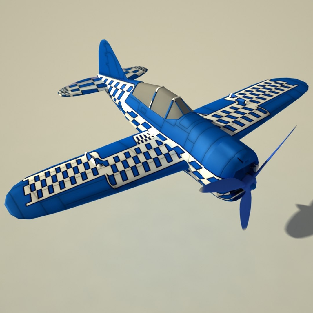 Buffalo Plane 3d 3ds