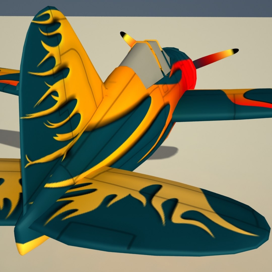 Buffalo Plane 3d 3ds