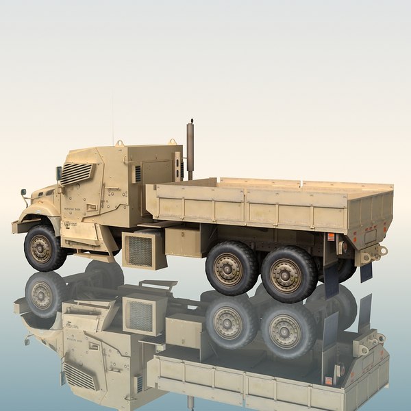 3ds max navistar 7000 mv military truck
