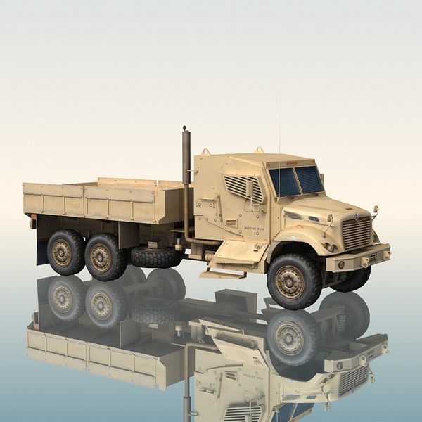 3ds max navistar 7000 mv military truck