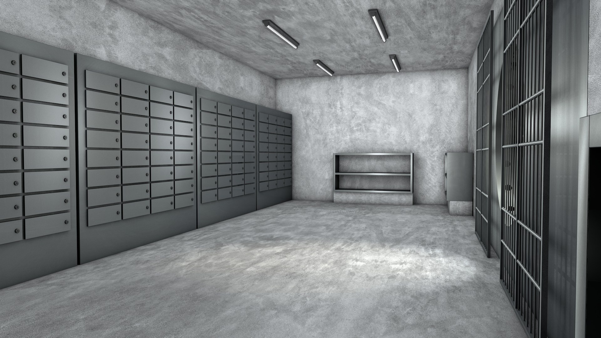Bank Vault 3D Model - TurboSquid 1533345
