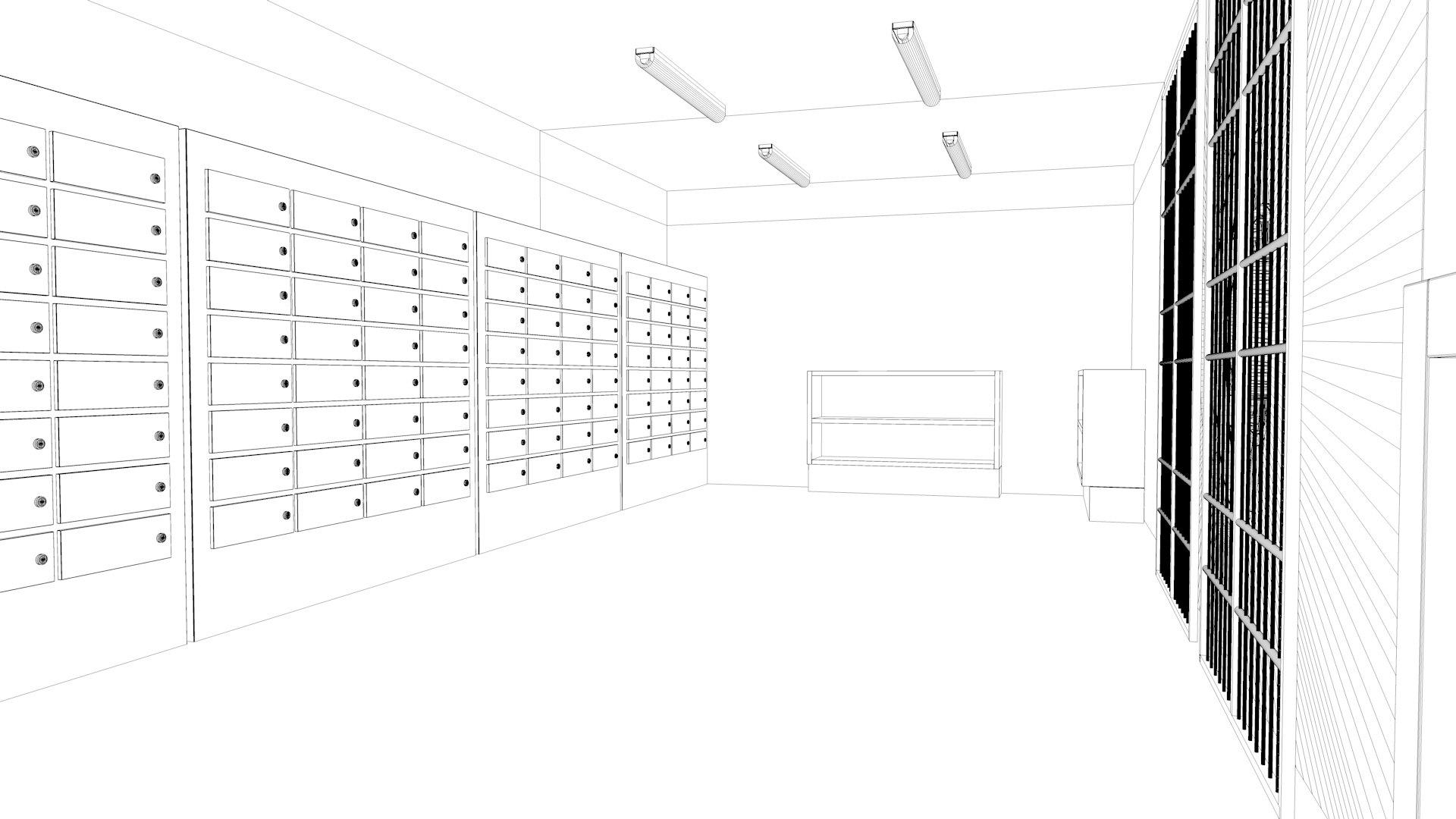 Bank Vault 3D Model - TurboSquid 1533345
