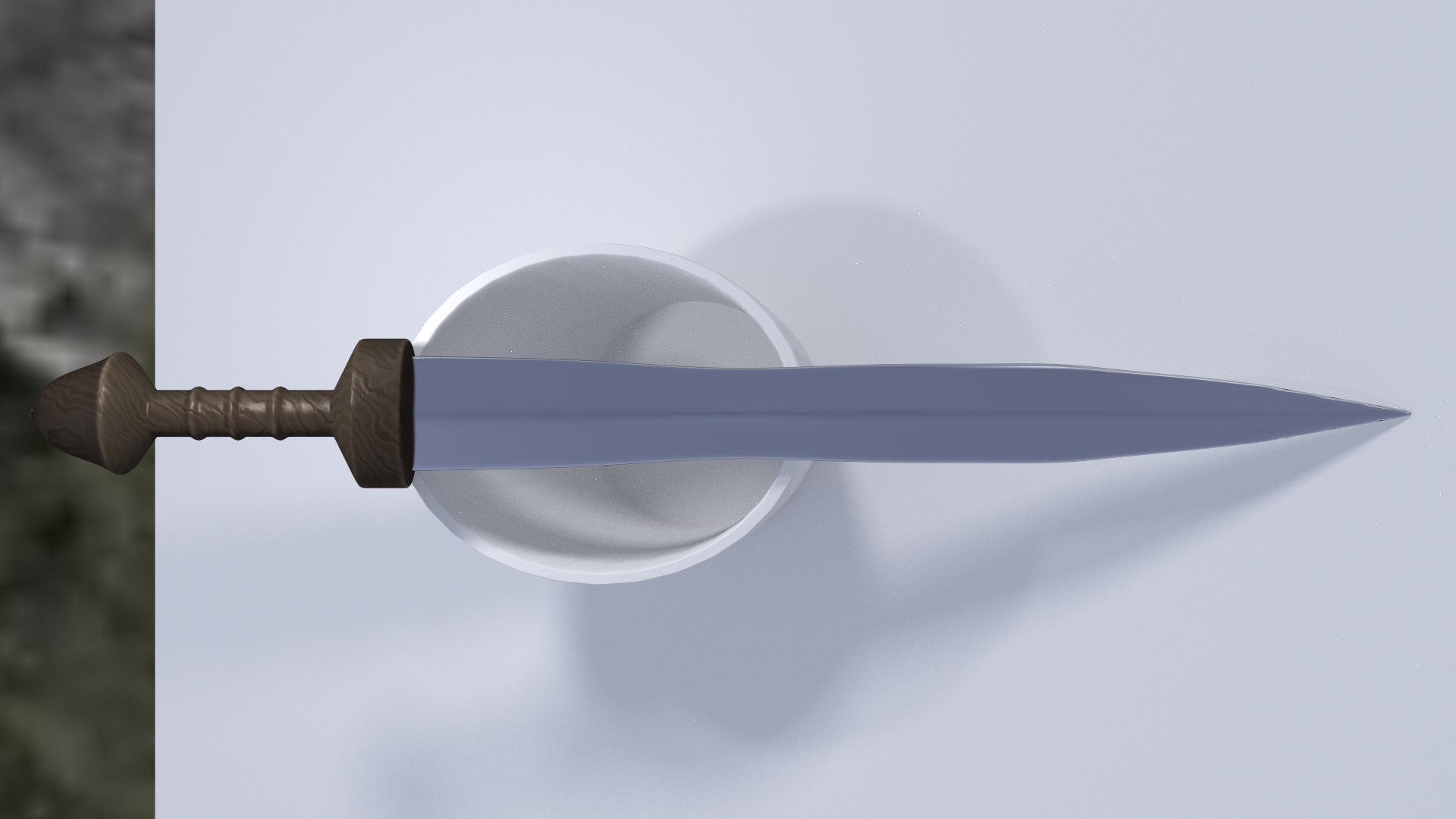 Free Obj Mode Gladius Sword