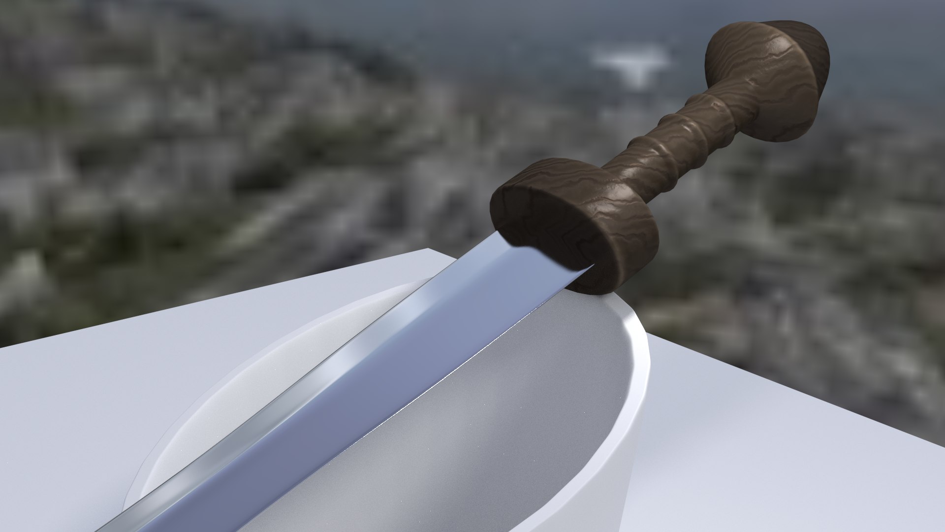 Free Obj Mode Gladius Sword