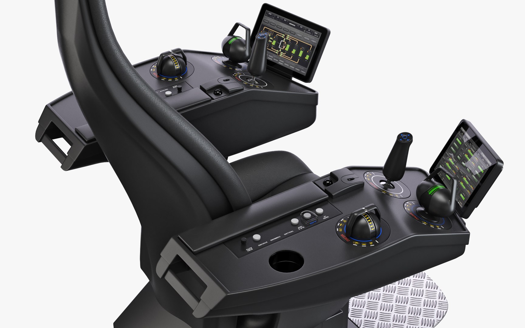 Helm Seat Bridge Control Kongsberg Acon 3D - TurboSquid 2197138