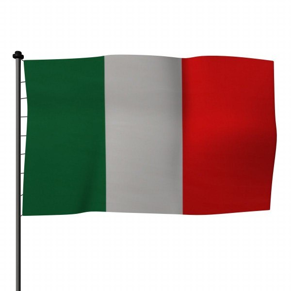 Italian Flag 3D Models for Download | TurboSquid