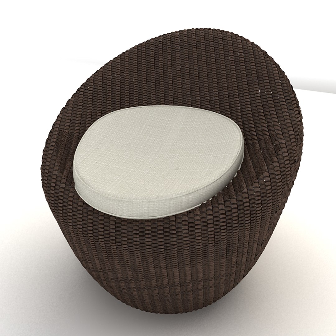 Rattan Group 3d Model