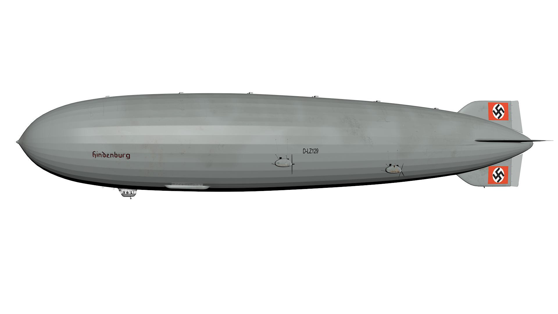 3D Hindenburg Airship model - TurboSquid 1956395