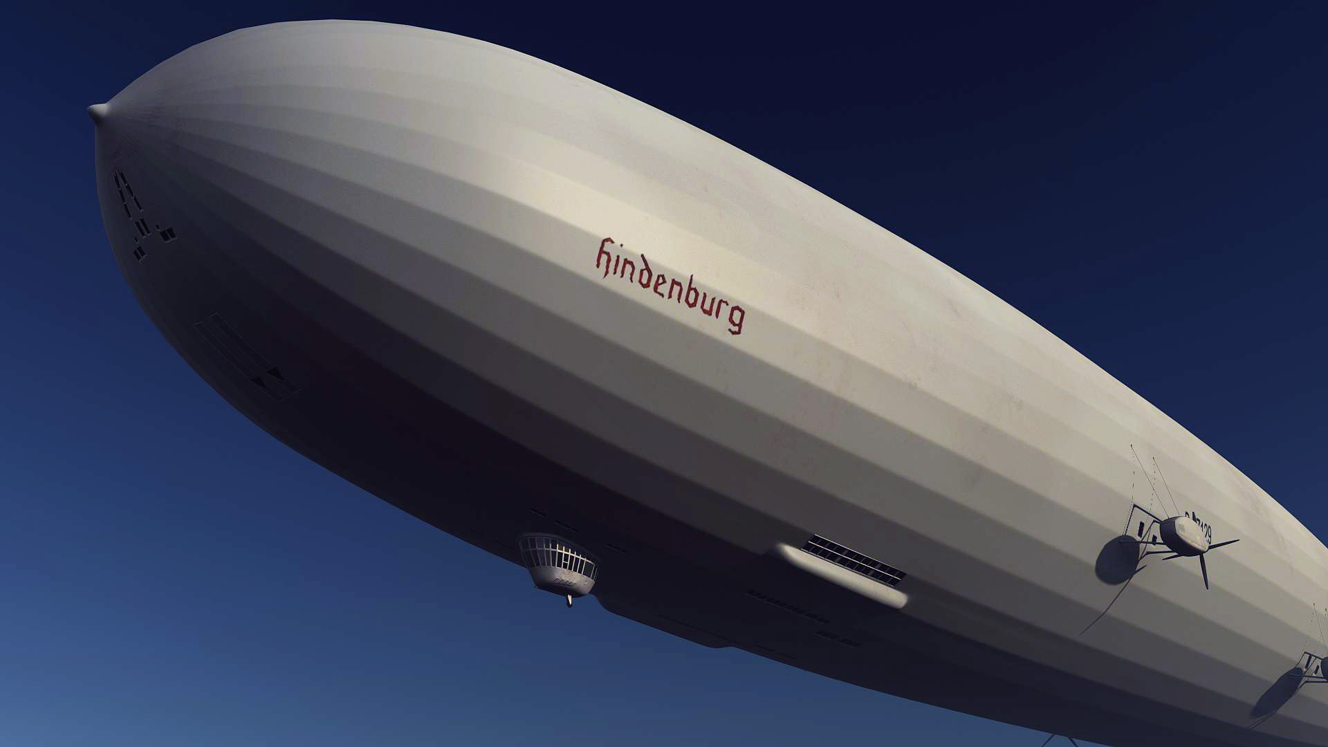 3D Hindenburg Airship model - TurboSquid 1956395