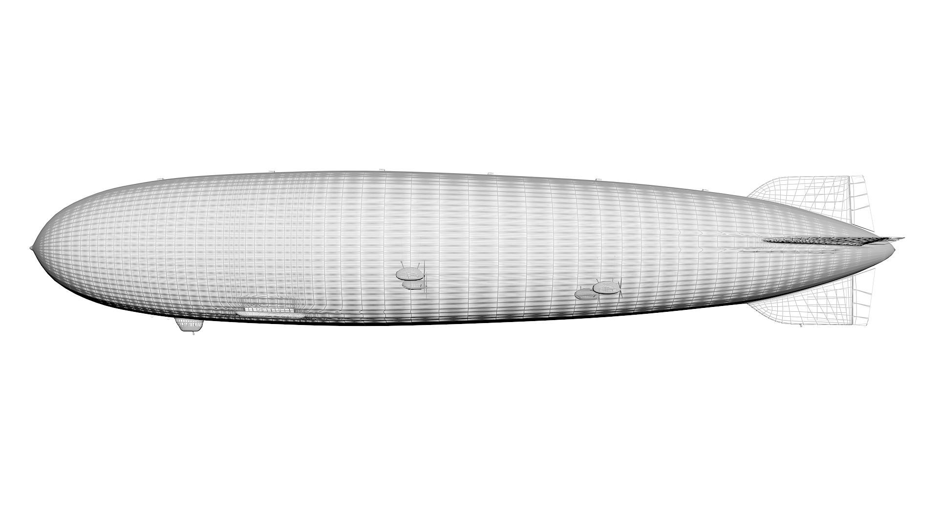 3D Hindenburg Airship model - TurboSquid 1956395