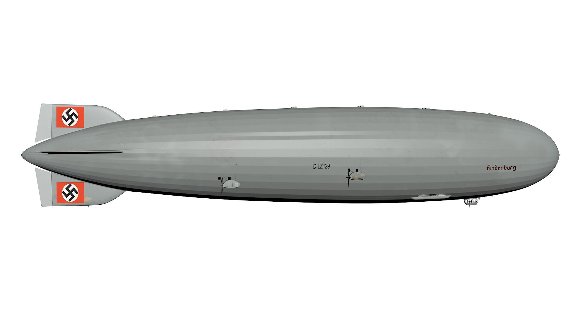 3D Hindenburg Airship model - TurboSquid 1956395