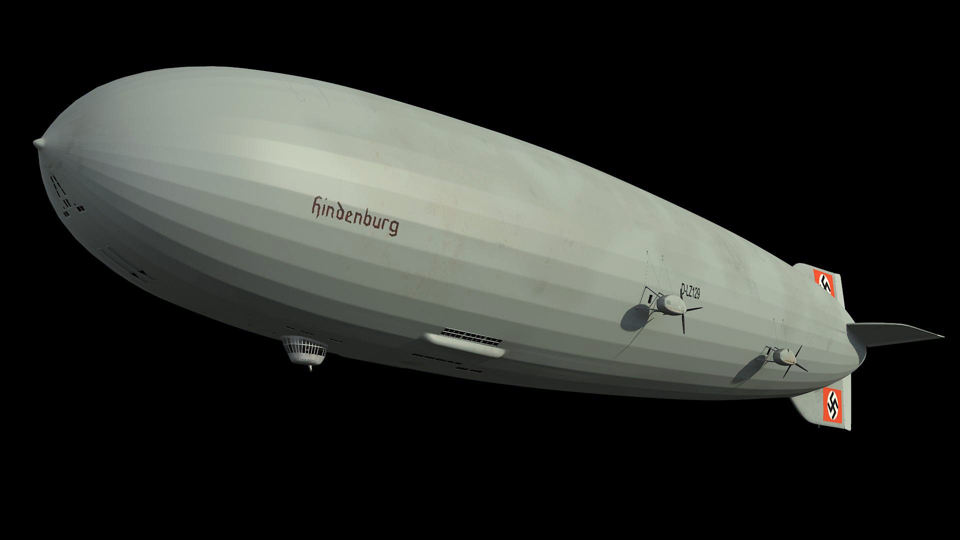 3D Hindenburg Airship model - TurboSquid 1956395