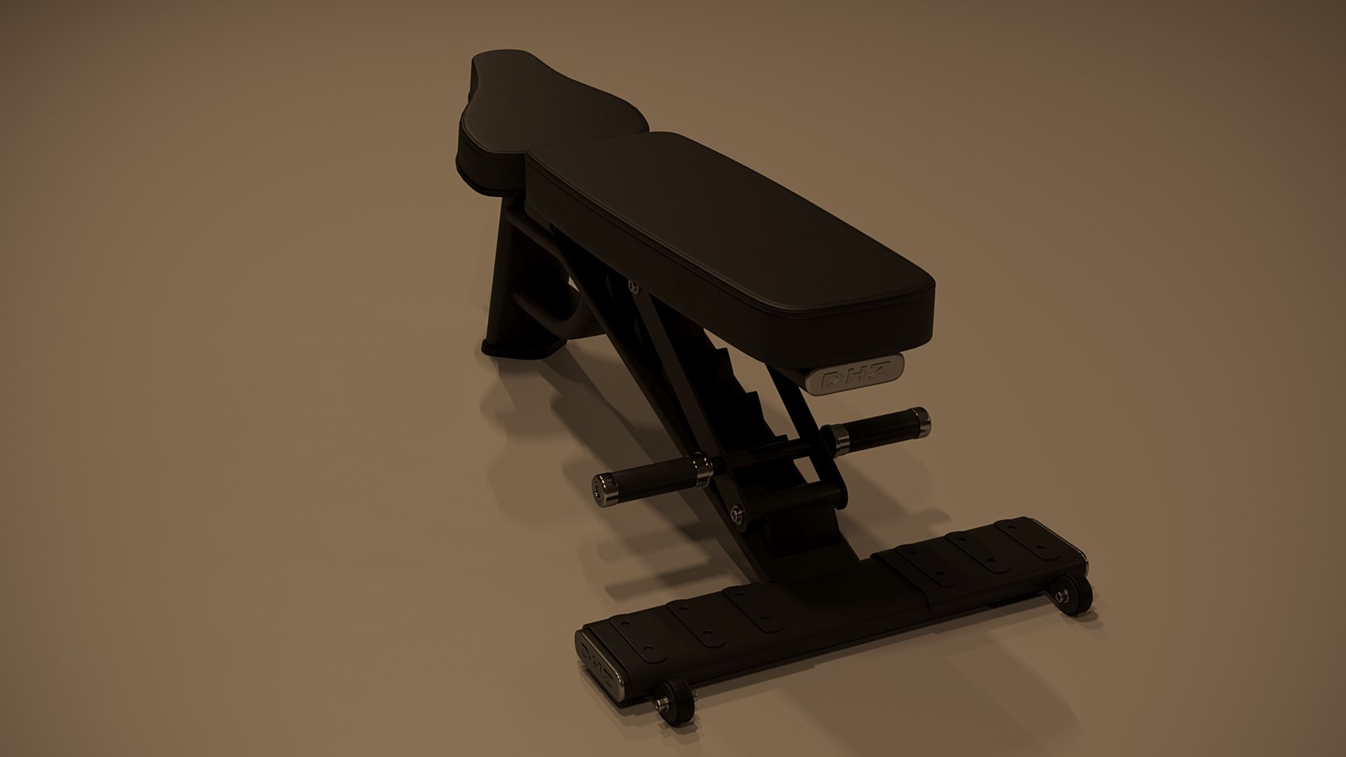 3D Gym Bench Model - TurboSquid 2170250