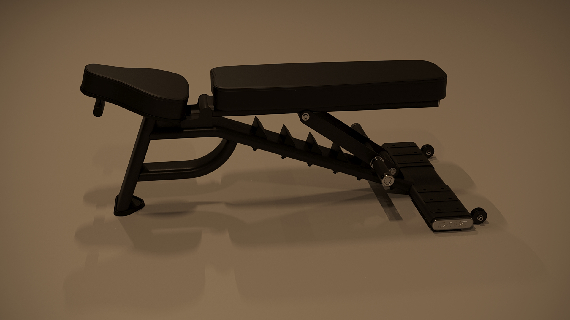 3D Gym Bench Model - TurboSquid 2170250