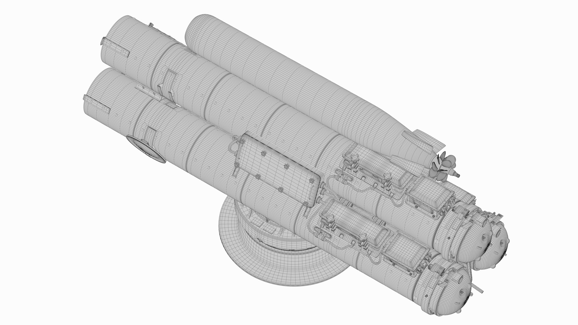 3D Torpedo Tubes - TurboSquid 2176210