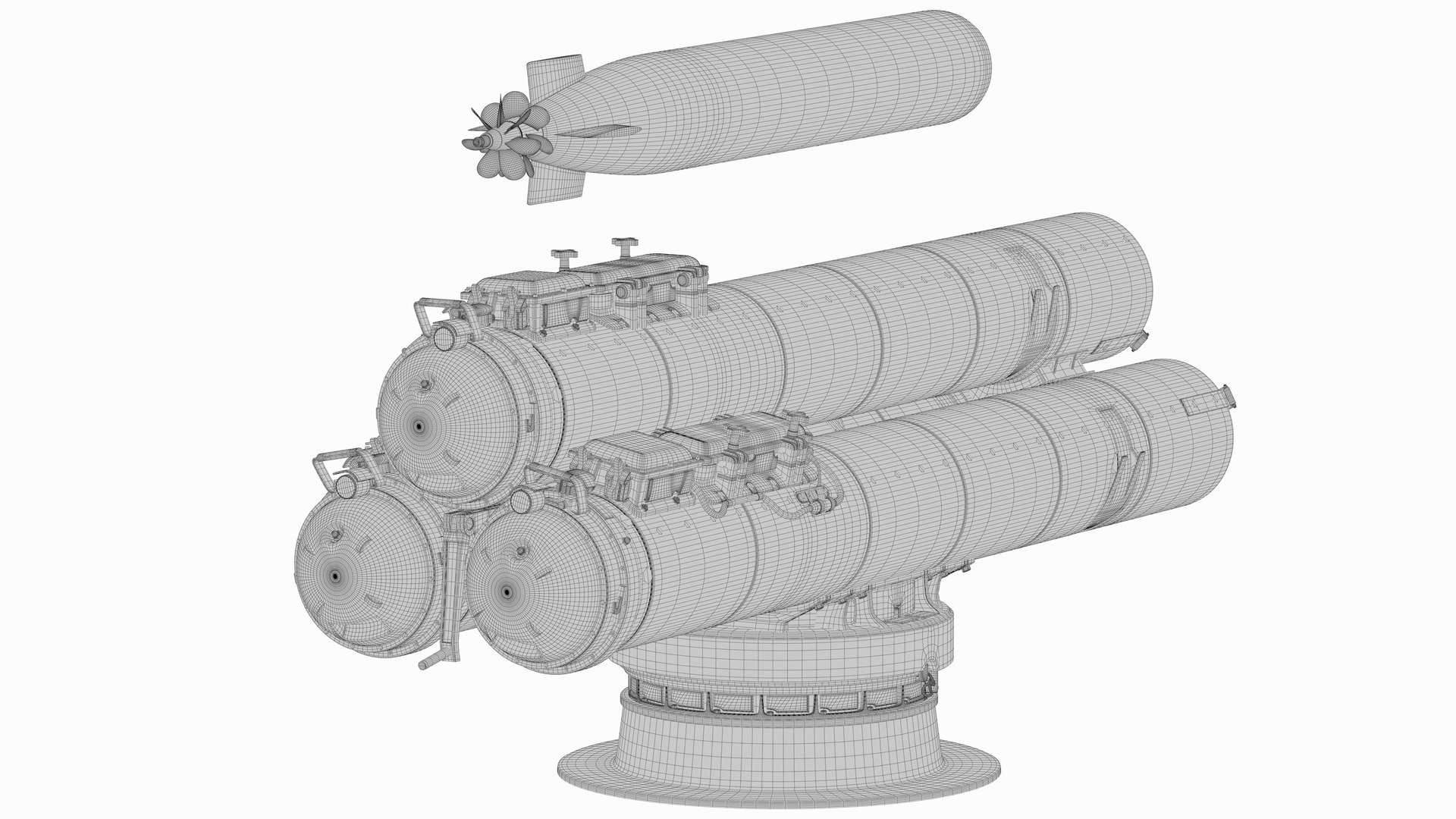3D Torpedo Tubes - TurboSquid 2176210