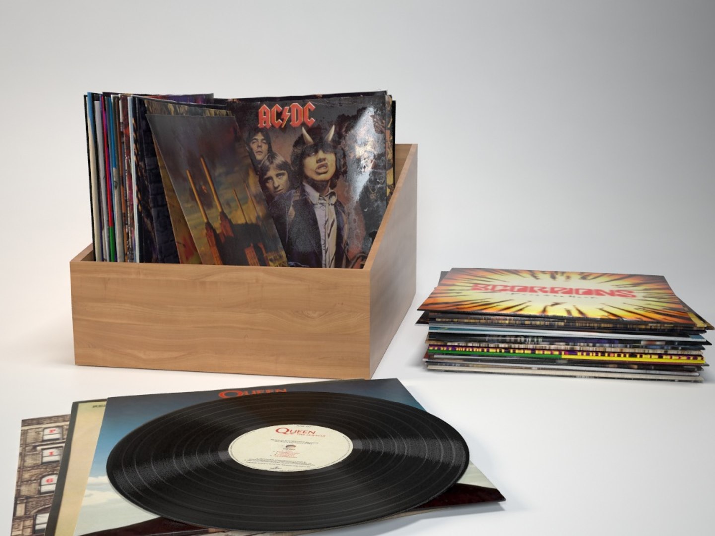 Max Realistic Vinyl Records