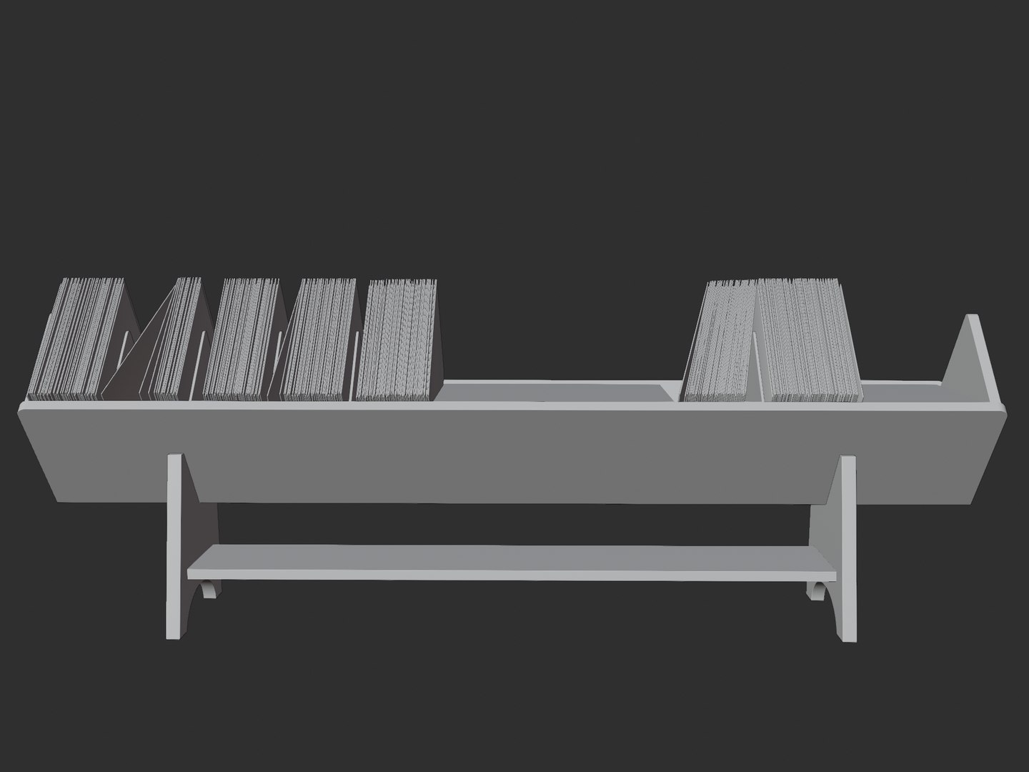 Vinyl Storage 3D Model - TurboSquid 1680140